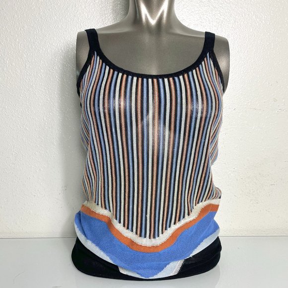 Missoni | Tops | Missoni Striped Knit Tank | Poshmark